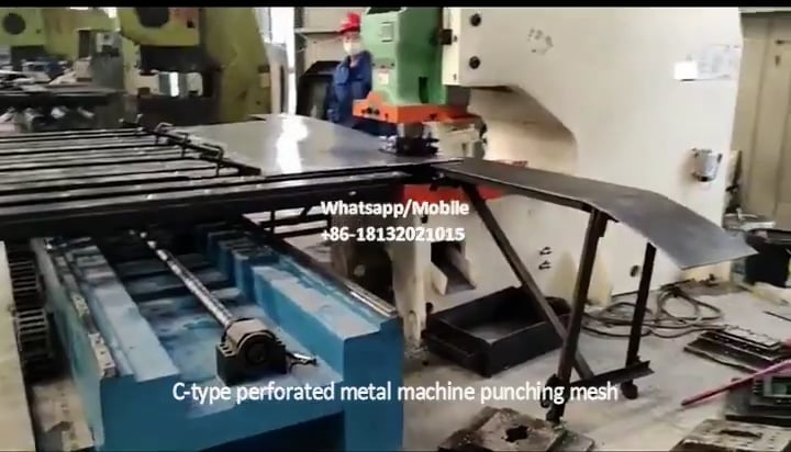 C-type perforated metal machine punching mesh on Vimeo