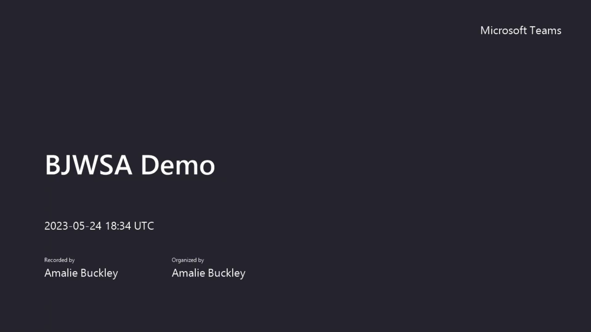 BJWSA Demo-Meeting Recording on Vimeo