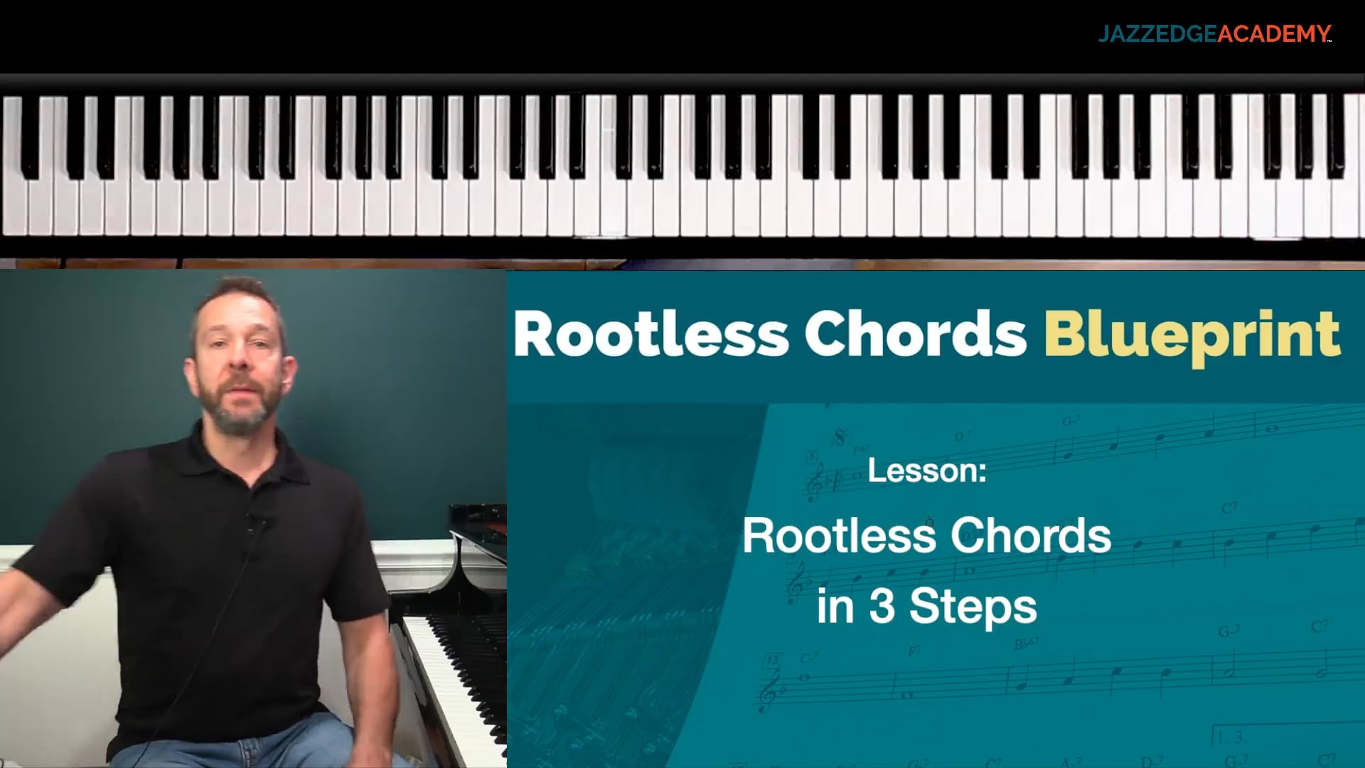 Rootless Chords (Advanced) - Jazzedge Academy
