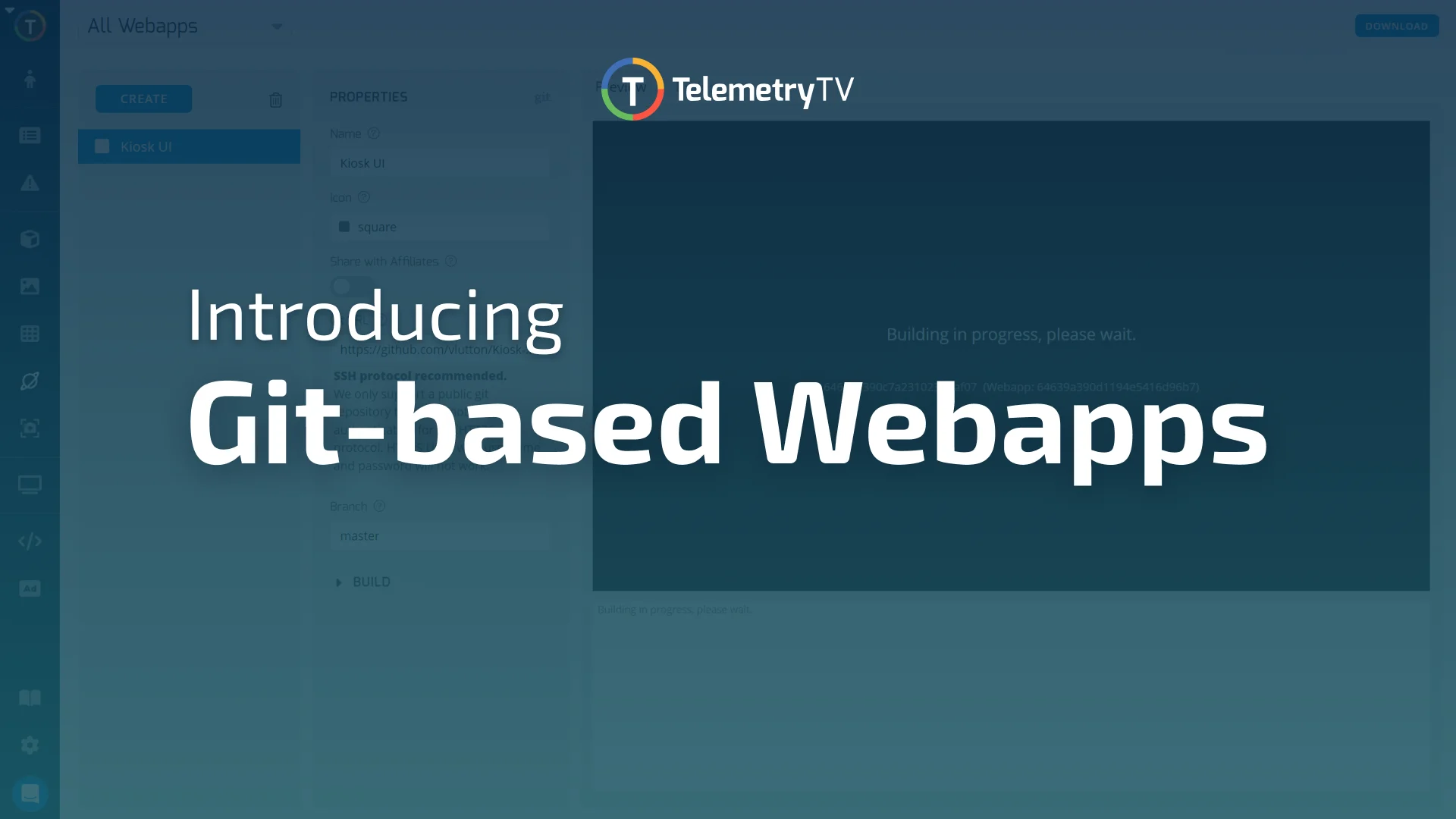 Introducing Git-based Webapps on Vimeo