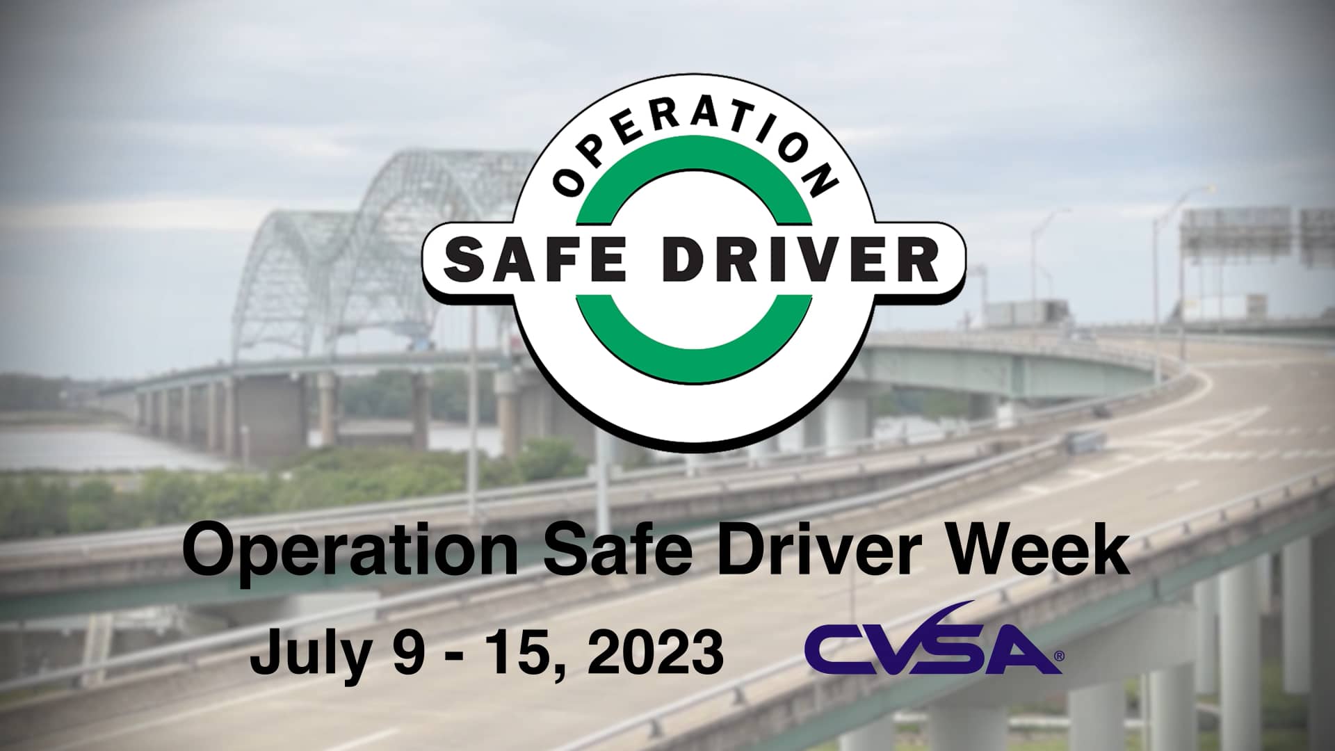 Operation Safe Driver Week 2023 on Vimeo