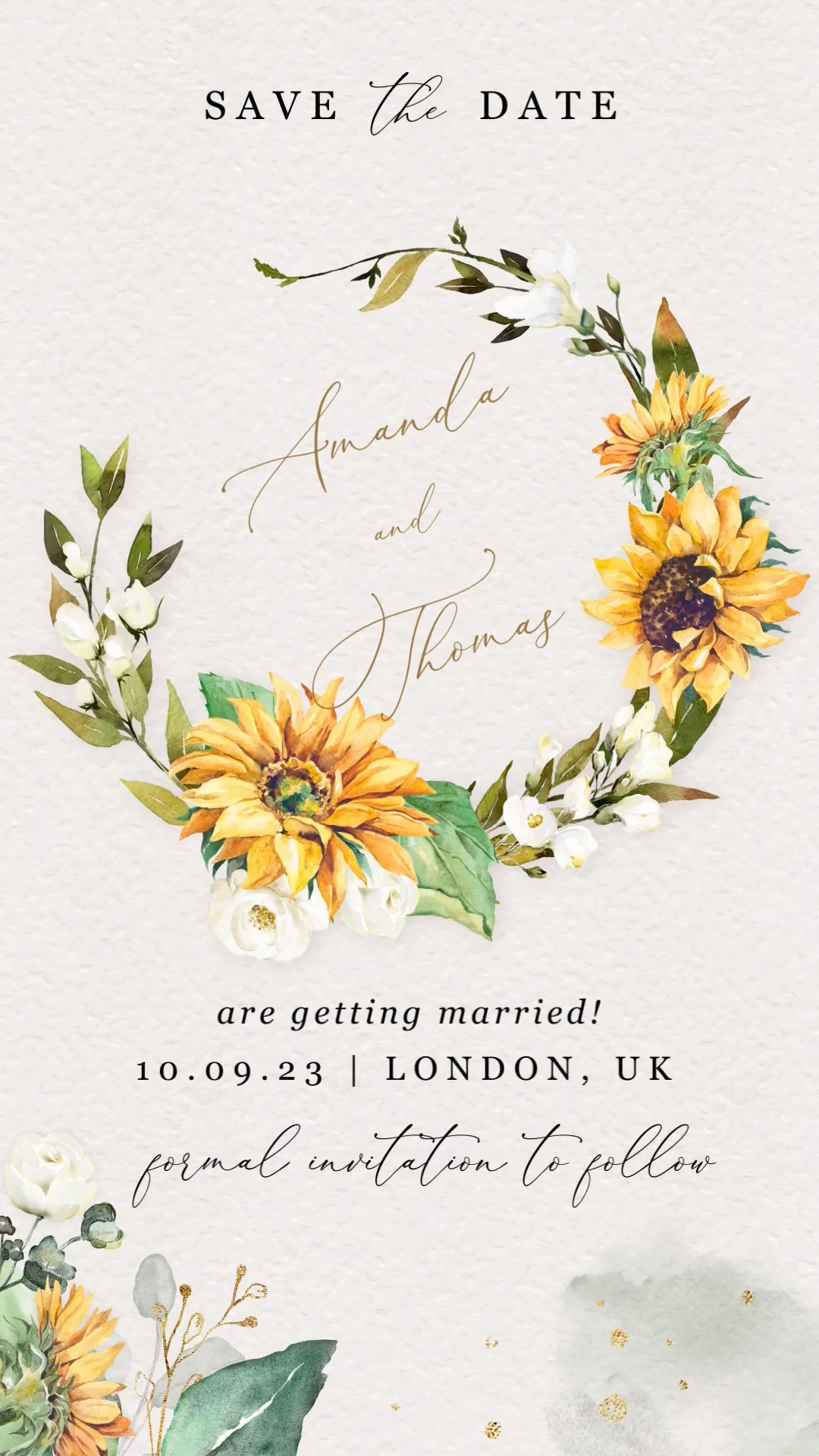 MARISOL Animated Save the Date Video Template for Canva on Vimeo