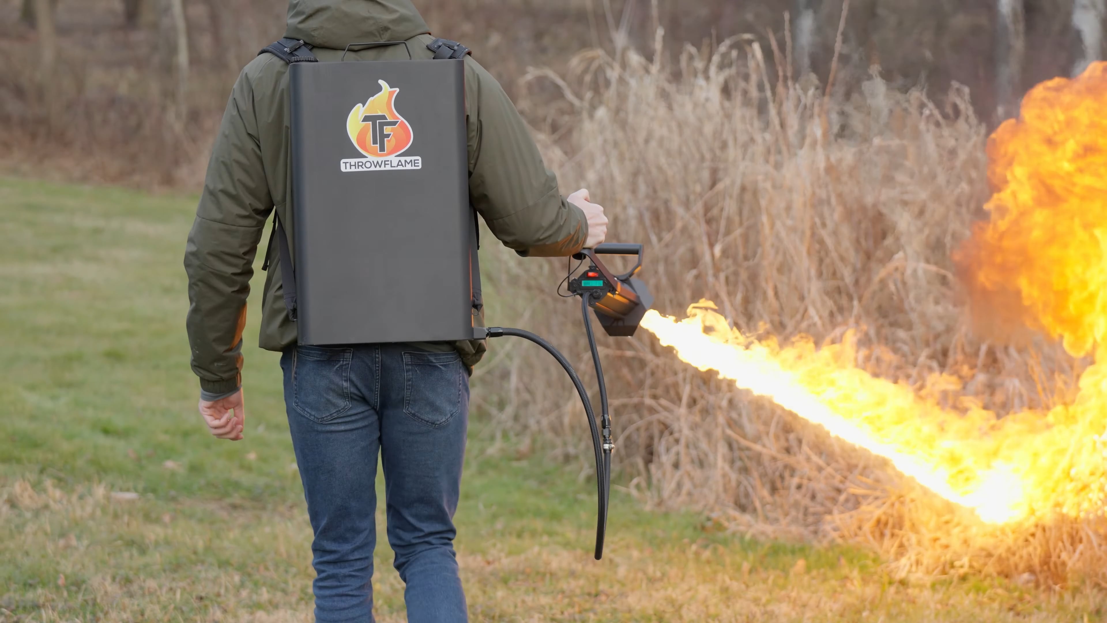 Throwflame ARC Flamethrower | The Ultimate Handheld Personal Flamethrower on Vimeo