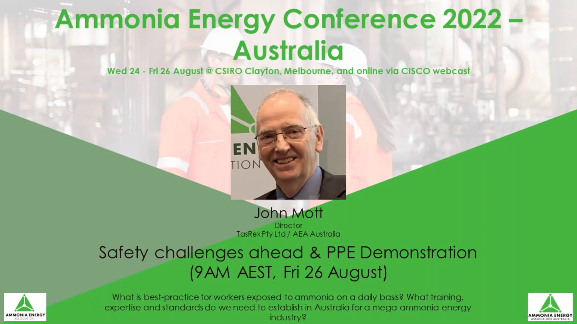 Ammonia safety & PPE demonstration - ASTI on Vimeo