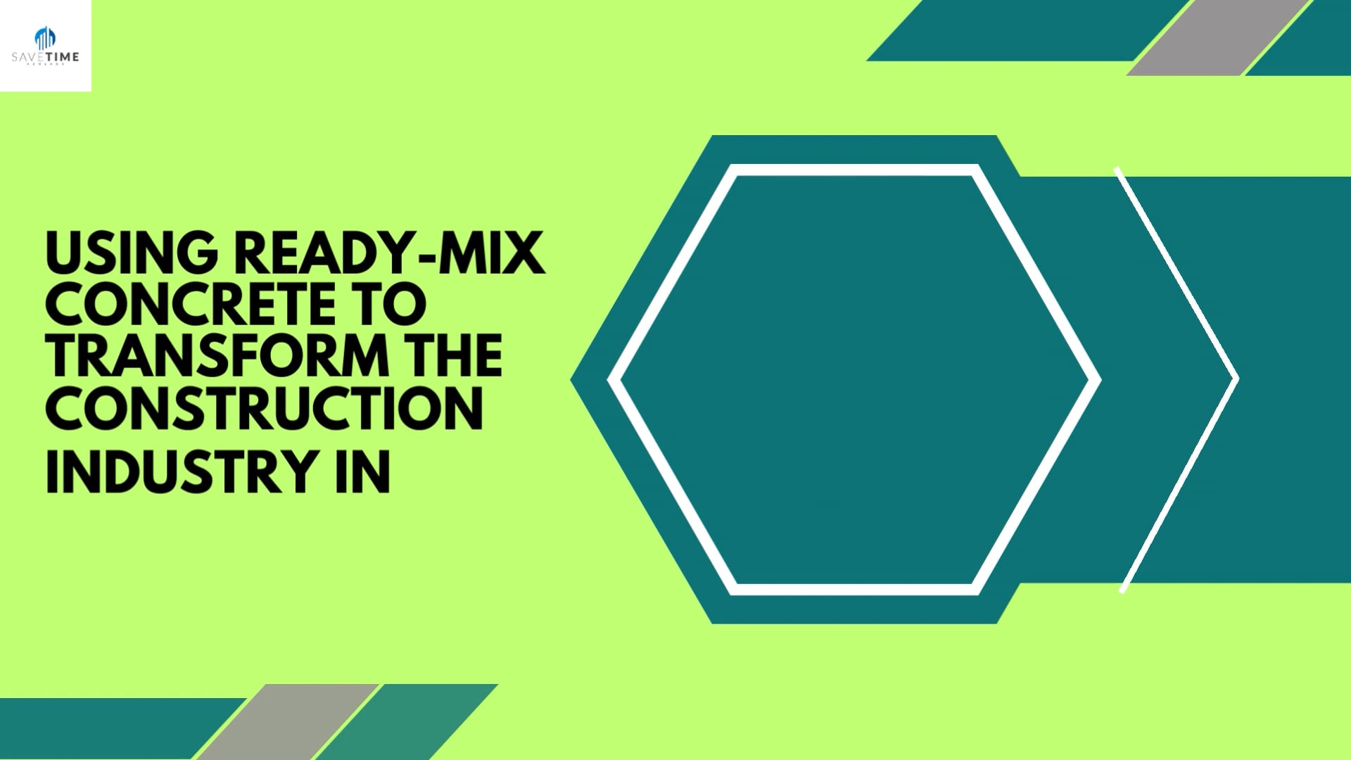 Using Ready Mix Concrete to Transform the Construction Industry in ...