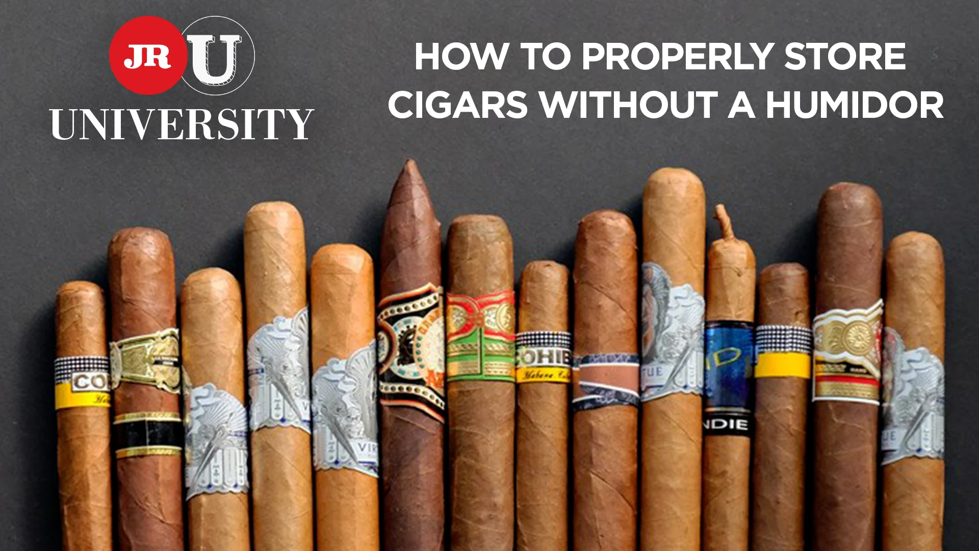 How to Properly Store Cigars Without A Humidor on Vimeo