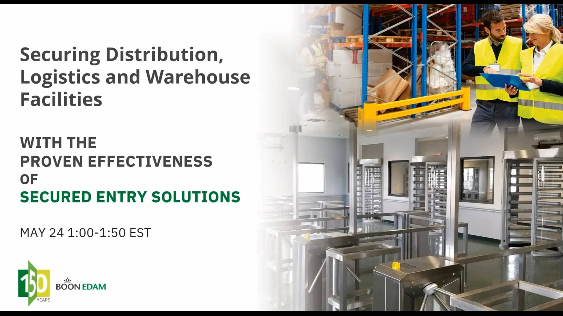 Secured Entry Solutions | BoonEdam on Vimeo