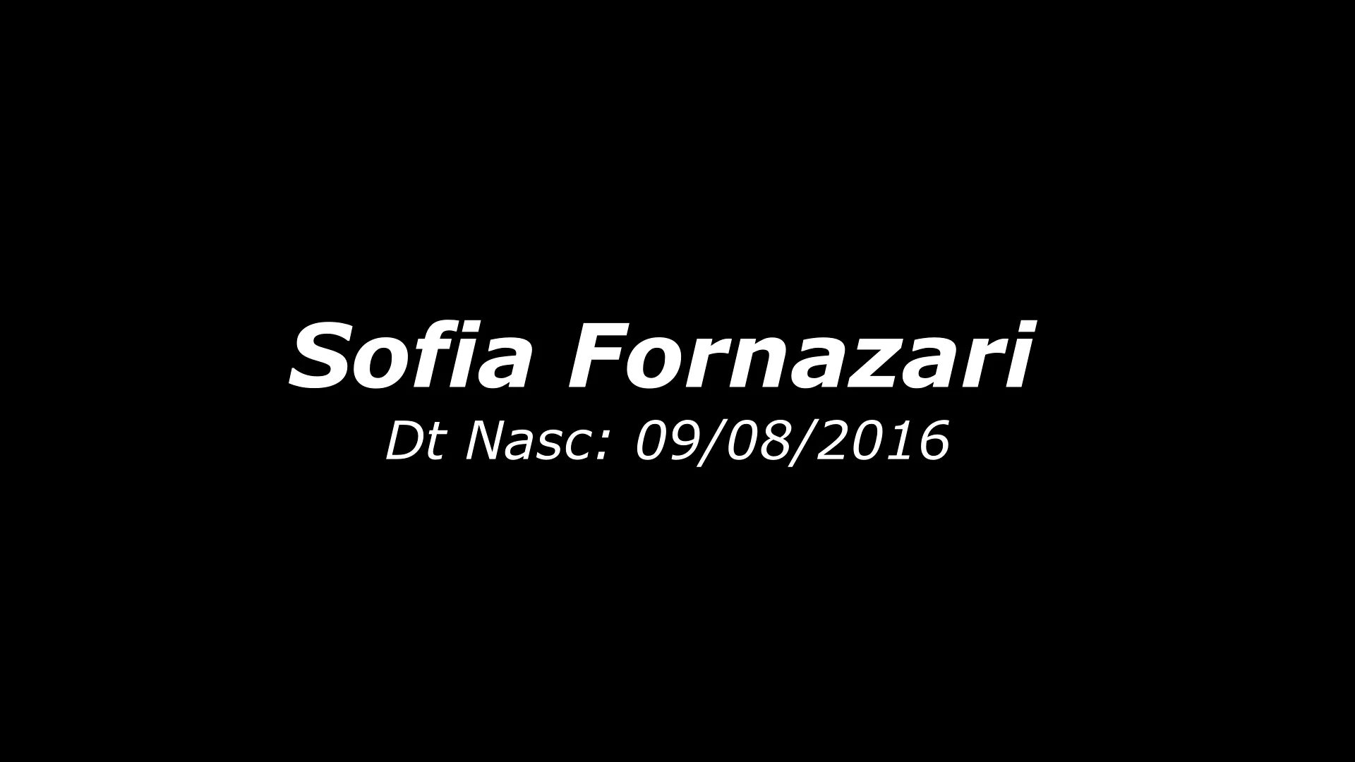 Demo Reel- Sofia Fornazari on Vimeo