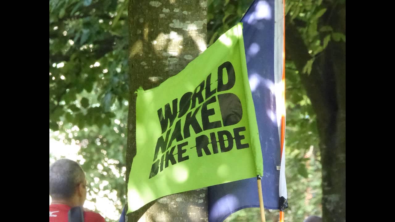 World Naked Bike Ride, Manchester, 10 June 2022, "photographs in the ...