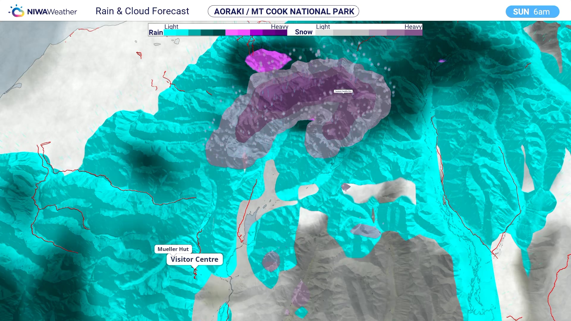 Aoraki / Mt Cook National Park Weather Outlook on Vimeo