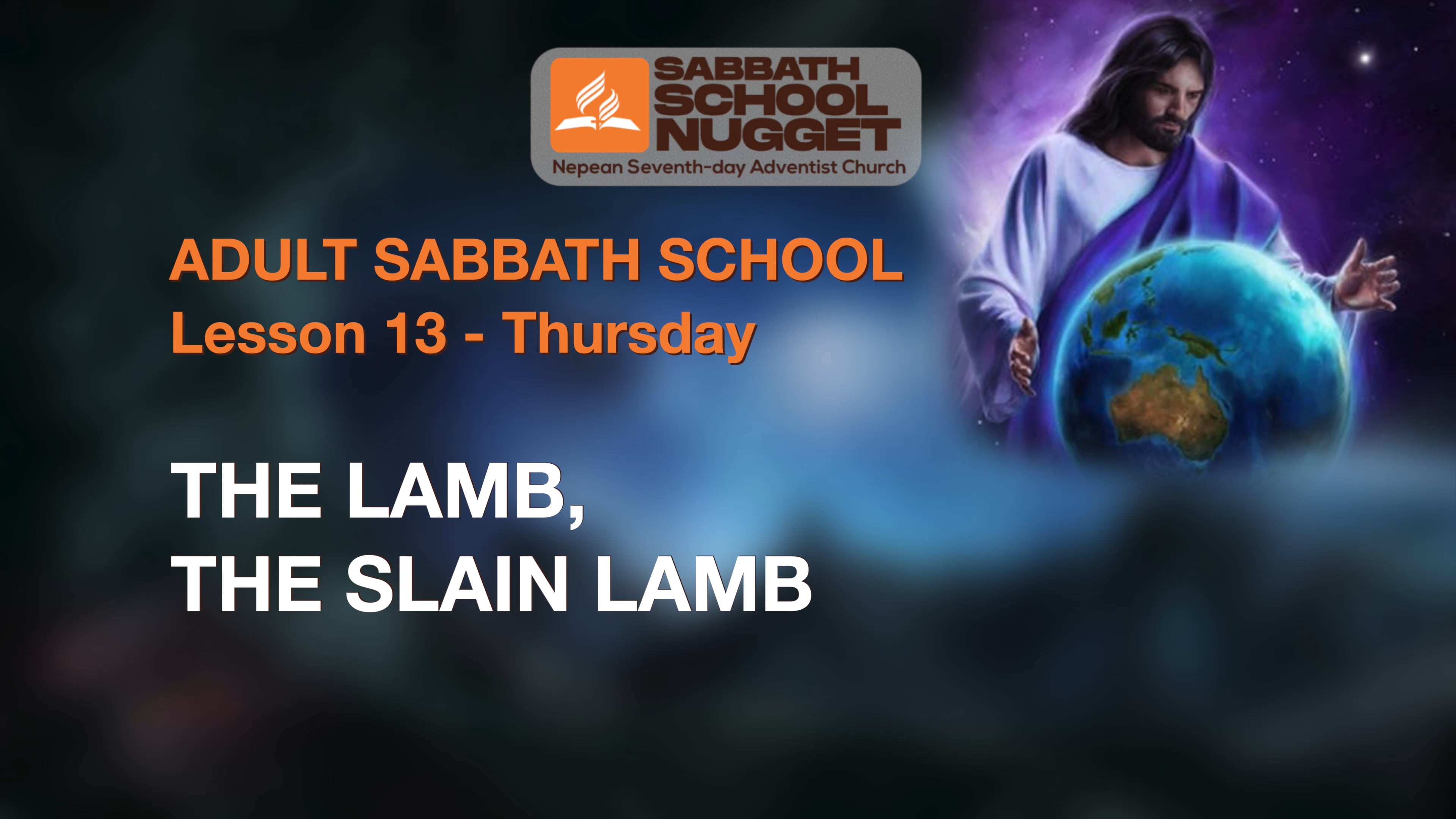 Lesson 13 - Thursday - The Lamb, the Slain Lamb on Vimeo