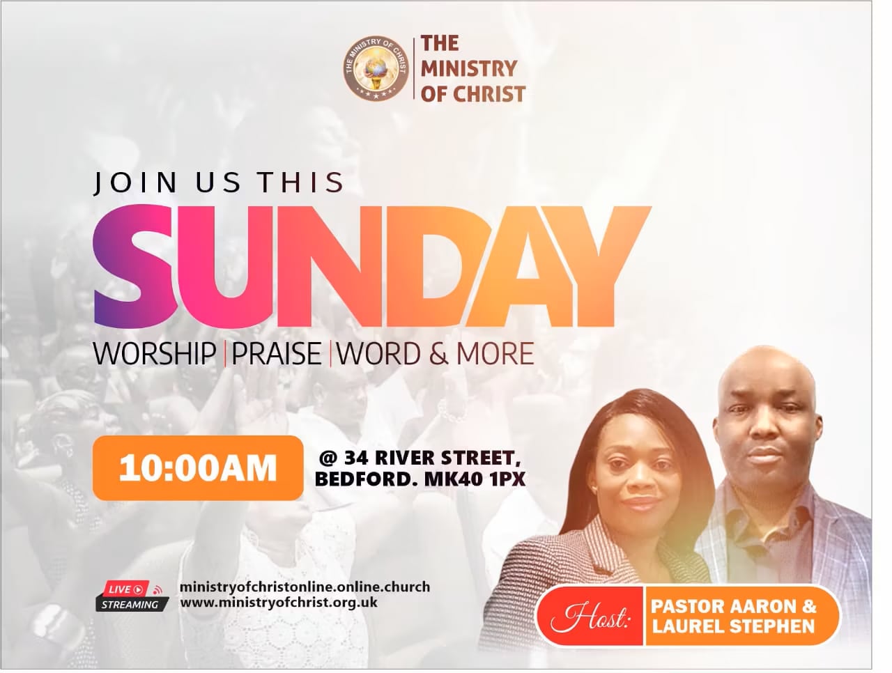 SUNDAY WORSHIP SERVICE on Vimeo