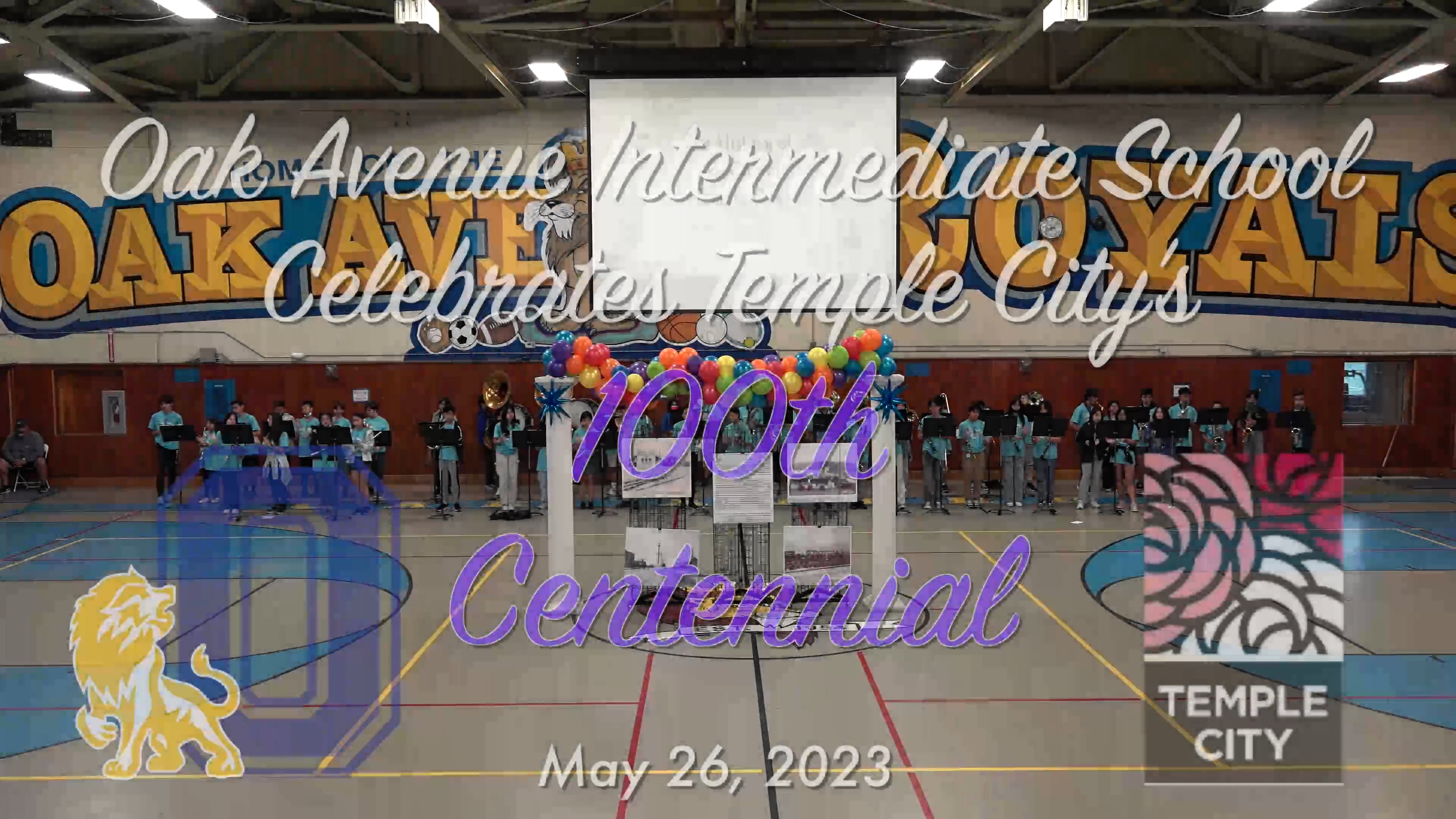 May 26, 2023 – Oak Avenue Intermediate School Celebrates Temple City's ...