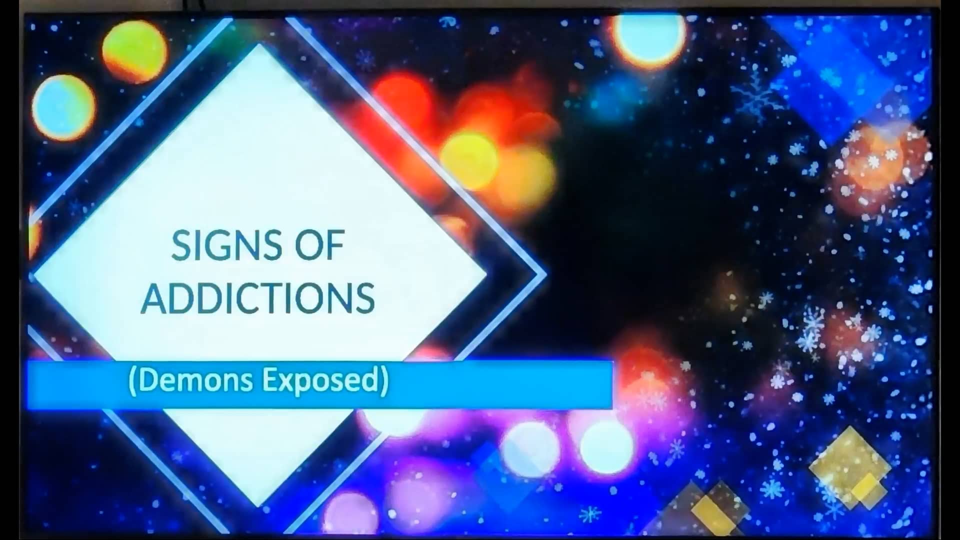 GOCC TORONTO CANADA SIGNS OF ADDICTIONS Demons Exposed May 27,2023 on Vimeo