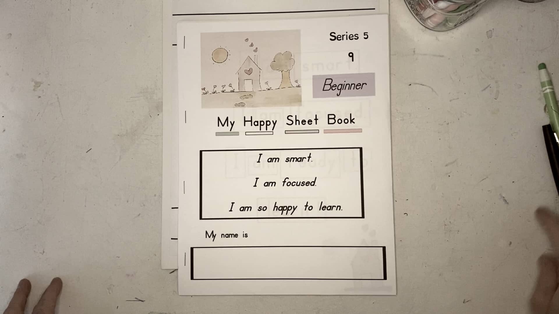 Beginner Happy Sheets (learn with Mrs Brown) on Vimeo