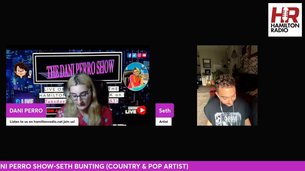 DANI PERRO SHOW-SETH BUNTING (COUNTRY ,POP ARTIST) 5-23-23 on Vimeo