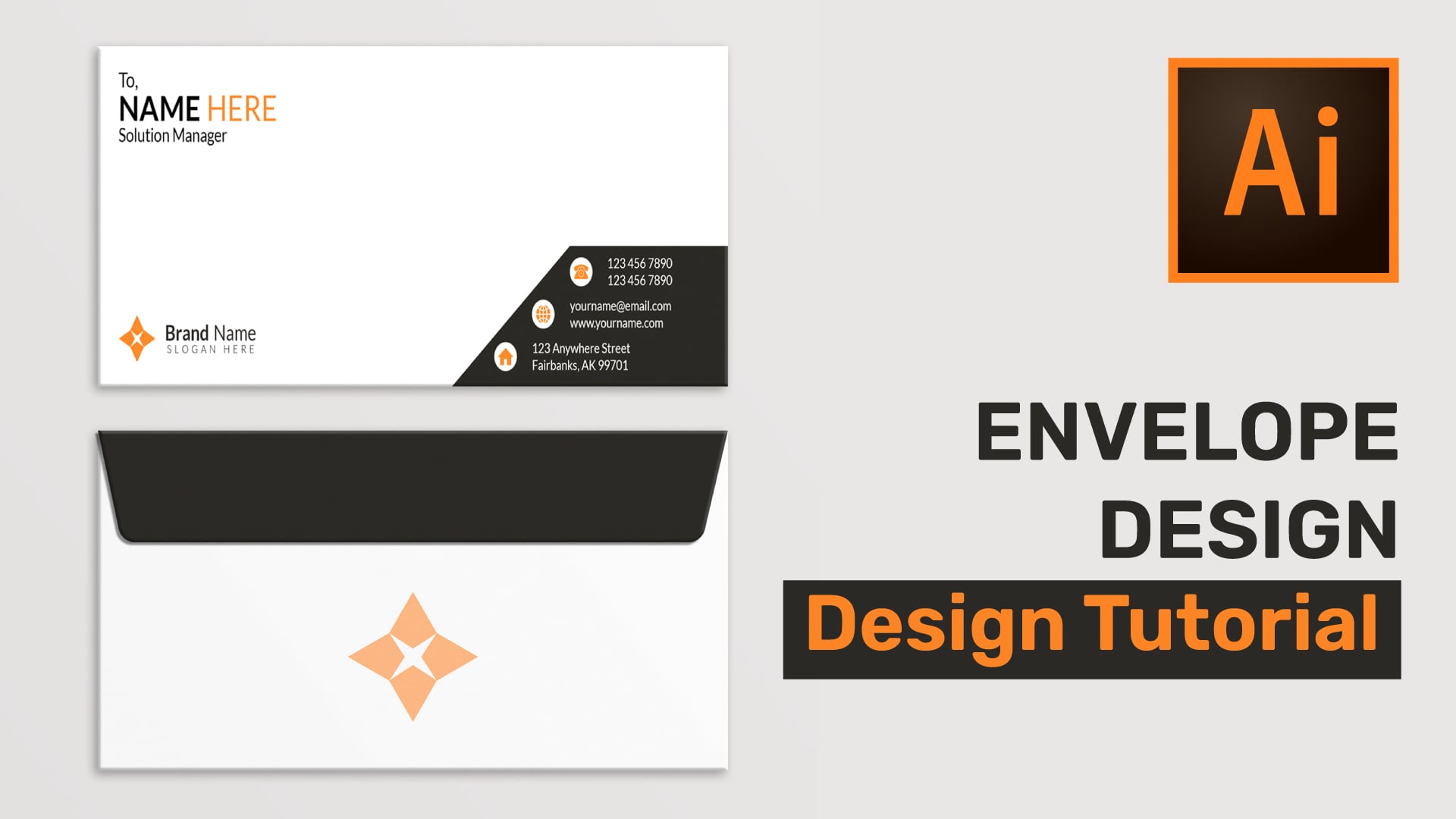 Standard Envelope Design | Design Tutorial | Youtube Channel on Vimeo
