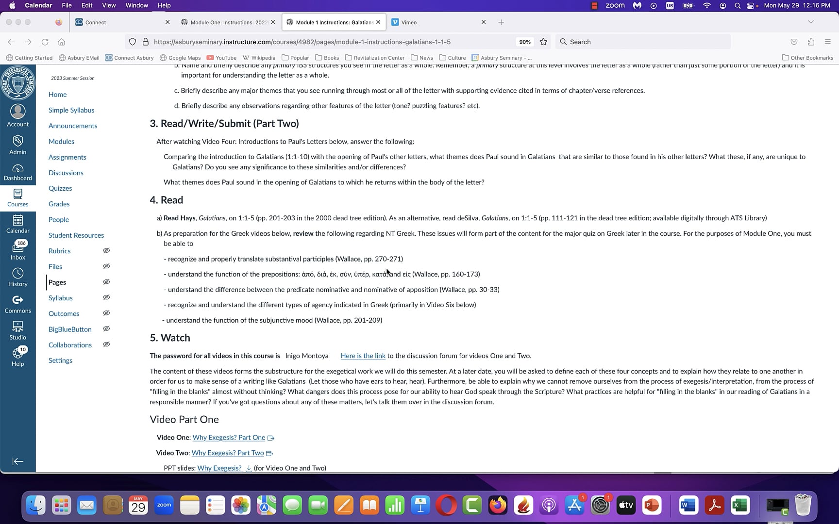 Welcome to Module 1 on Vimeo