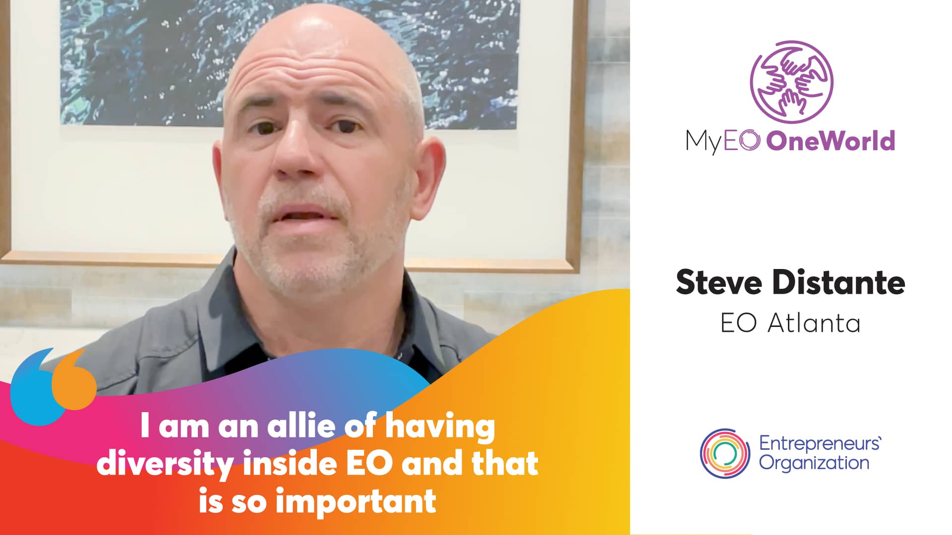 MyEO OneWorld - Steve Distante on Vimeo