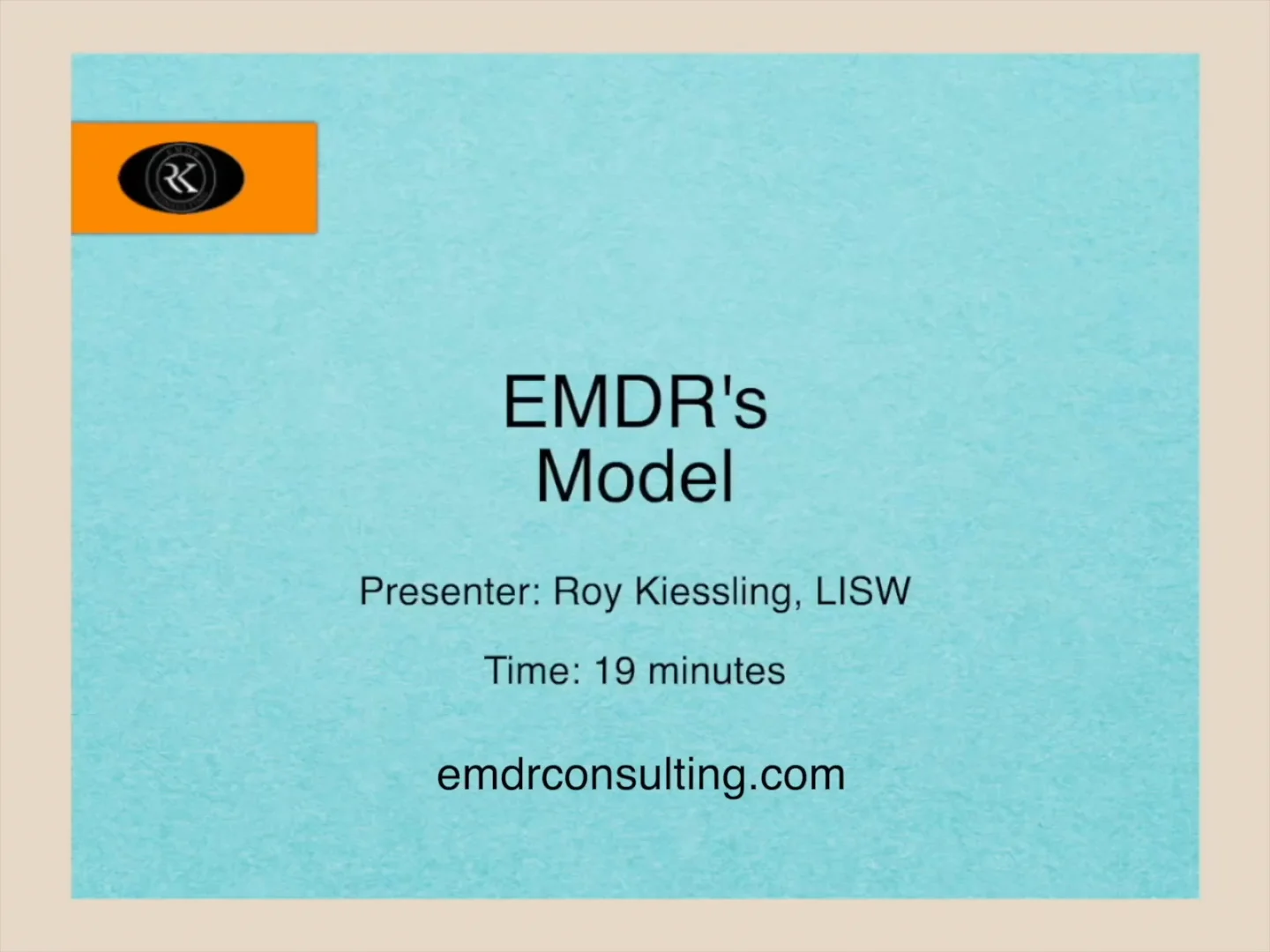 EMDR's MODEL - EMDR MODEL on Vimeo