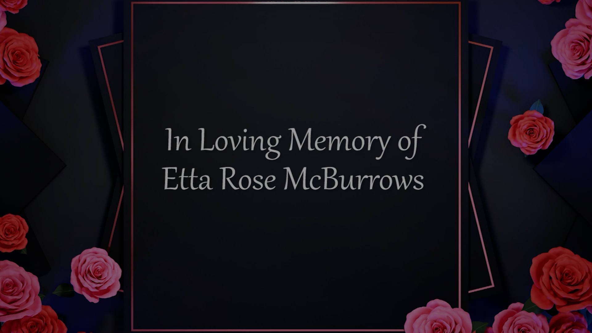 Etta McBurrows-Slide Show on Vimeo