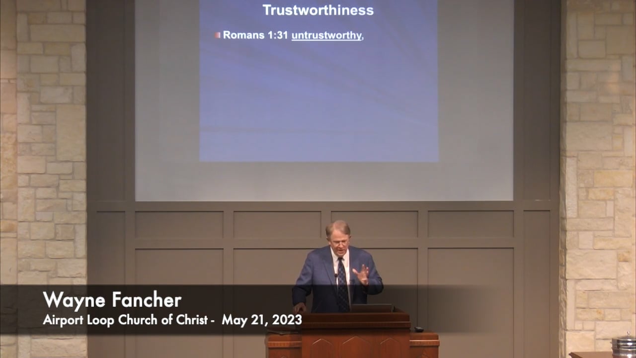 Trustworthliness (Wayne Fancher) on Vimeo