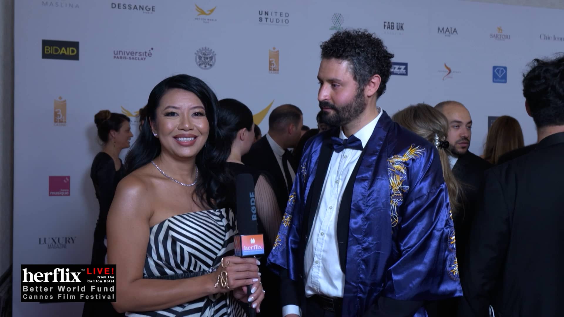 Koceila Chougar Herflix Live Better World Fund Gala Cannes 2023 on Vimeo