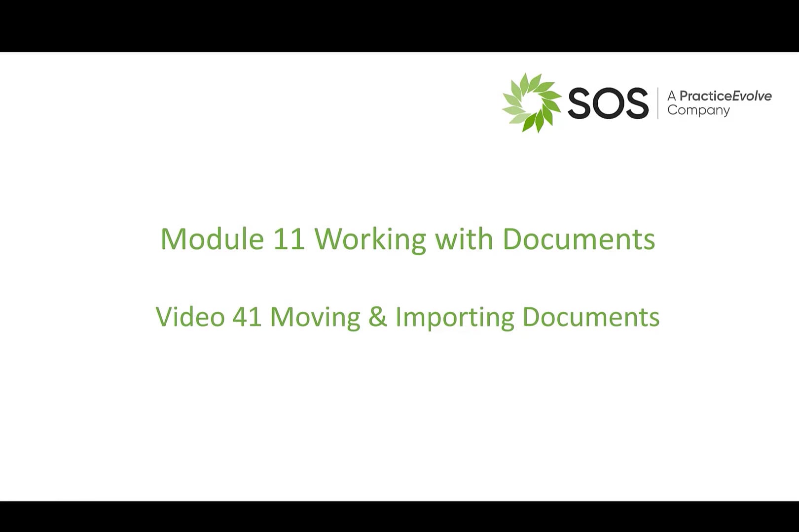 41_SOS_-_Moving_and_Importing_Documents on Vimeo