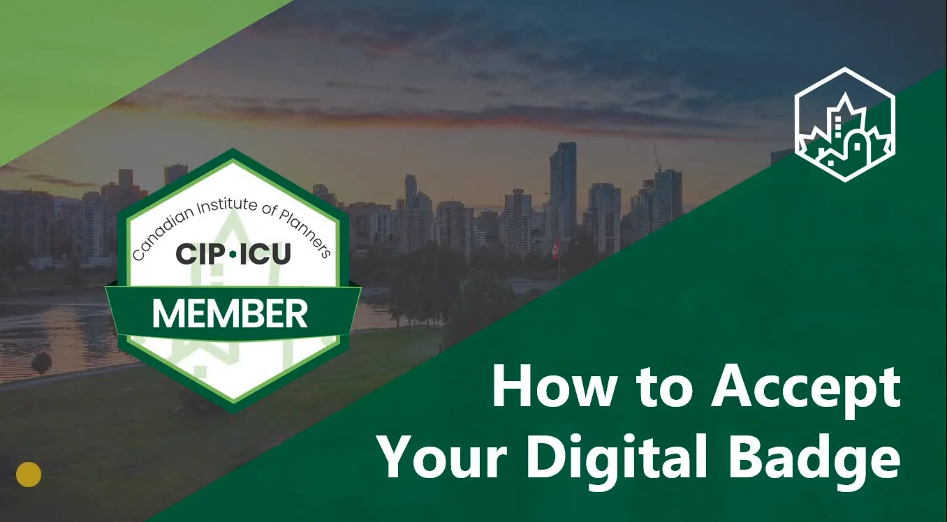How to Accept Your CIP Digital Badge