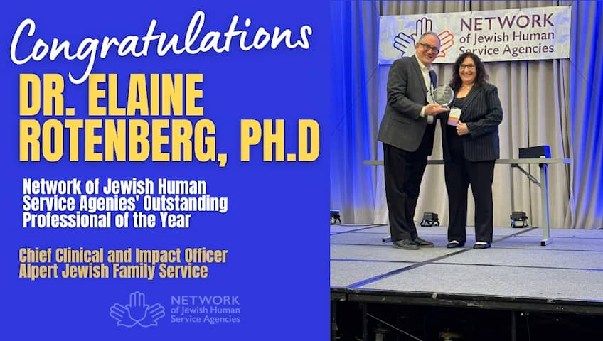 Dr. Elaine Rotenberg awarded Outstanding Professional of the Year on Vimeo