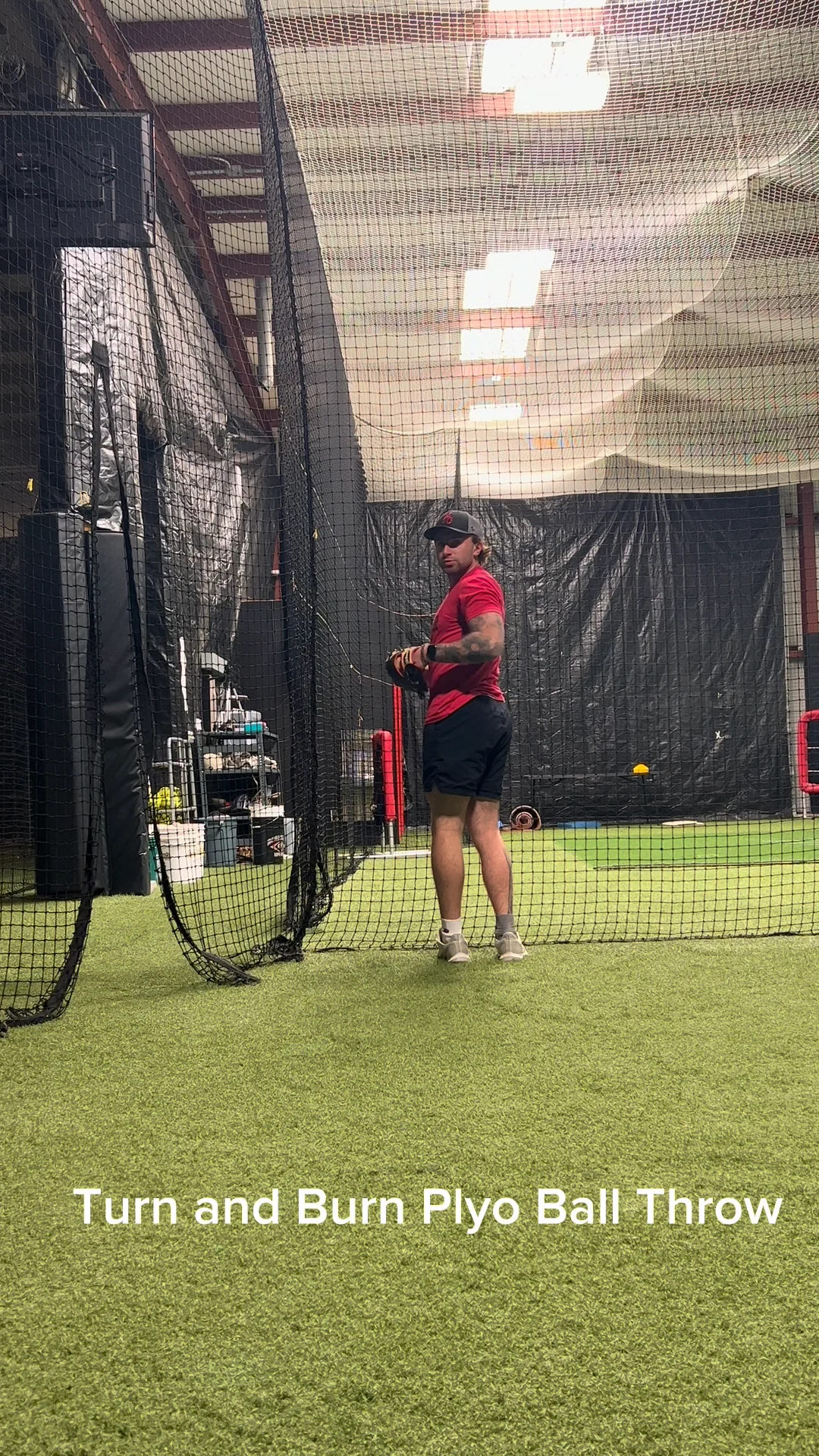 Turn and Burn Plyo Ball Throw