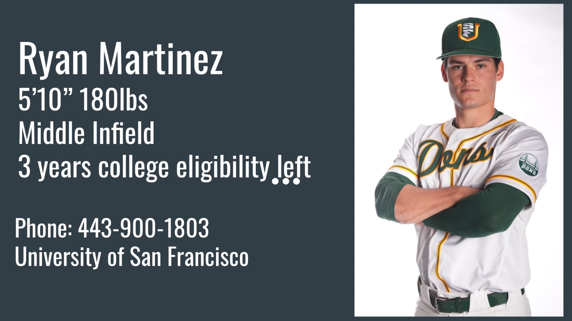 Ryan Martinez Hitting Video on Vimeo