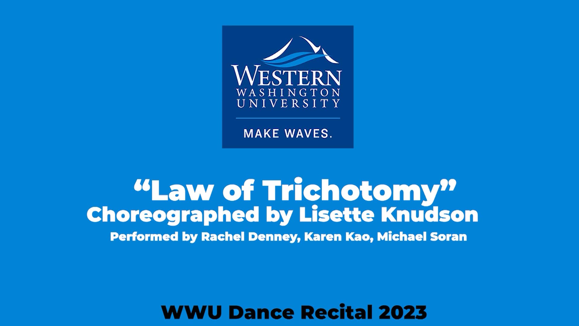 Law of Trichotomy on Vimeo