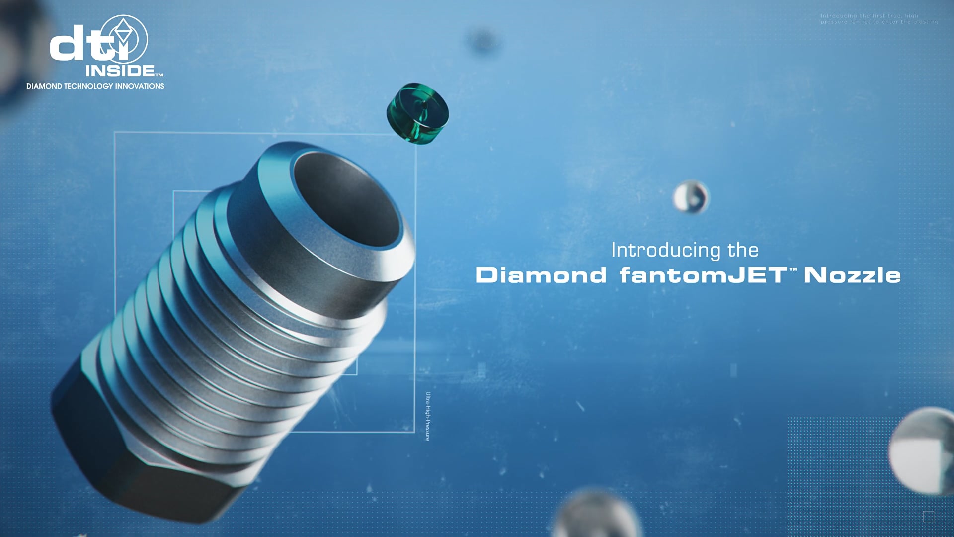 Diamond Technology Innovations (DTI) - Diamond fantomJET Nozzle 3D Animation on Vimeo