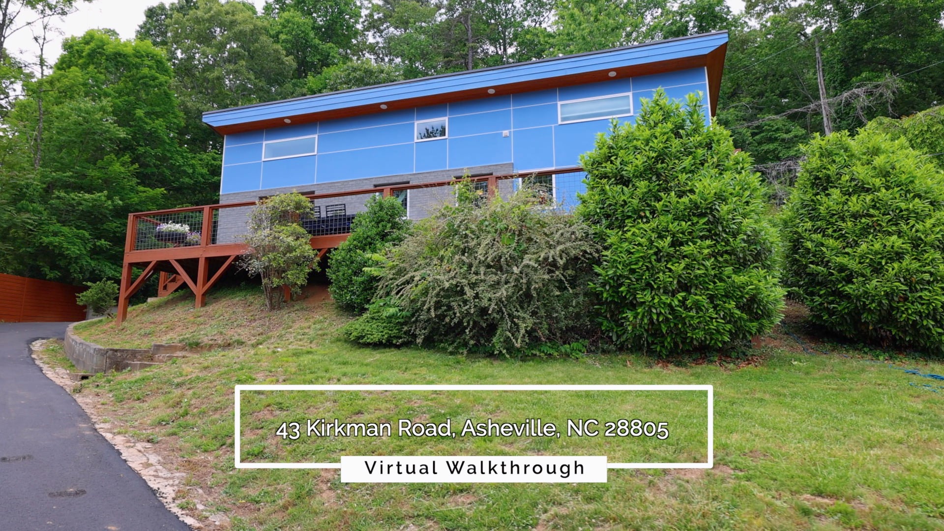 Virtual Walkthrough - 43 Kirkman Road Asheville, NC 28805 on Vimeo