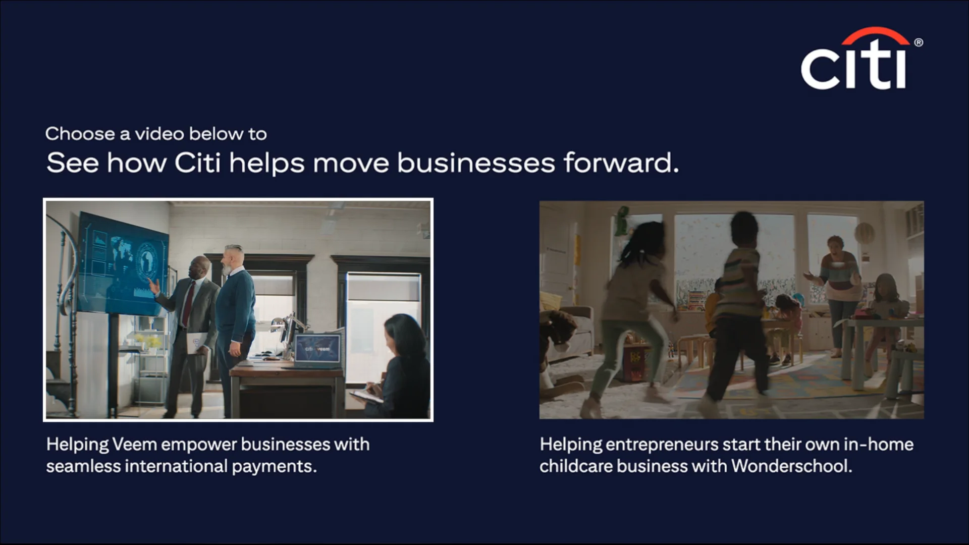 Financial Services - Citi - Q2 2023 (MAX SELECTOR) on Vimeo