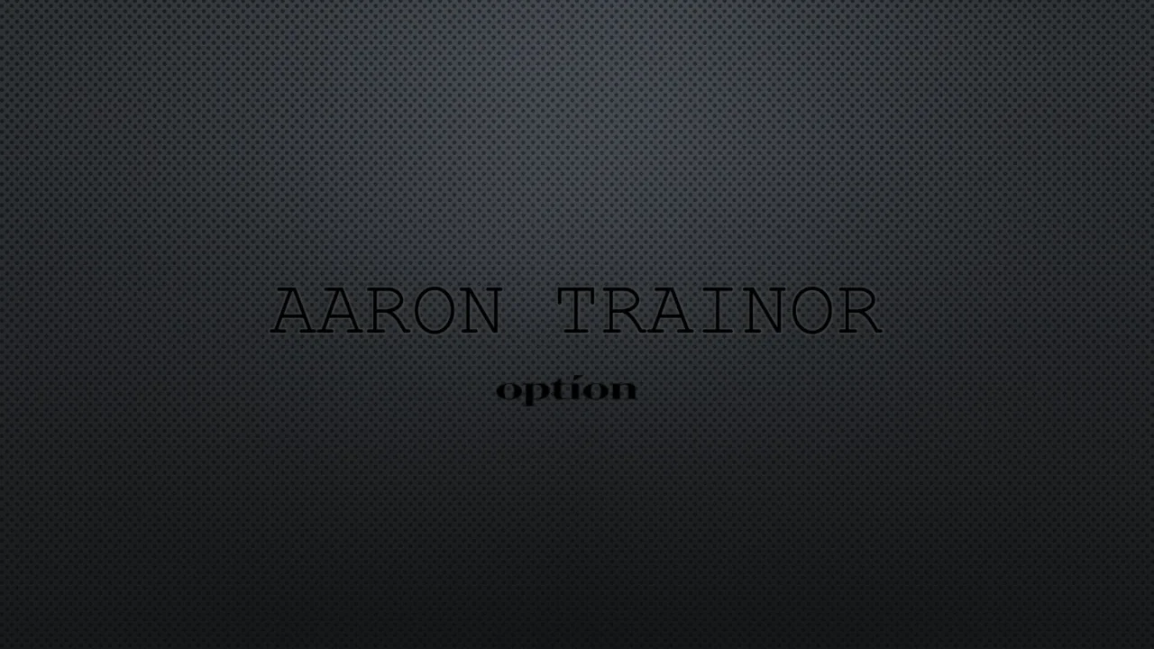 Aaron Trainor Demo Reel on Vimeo