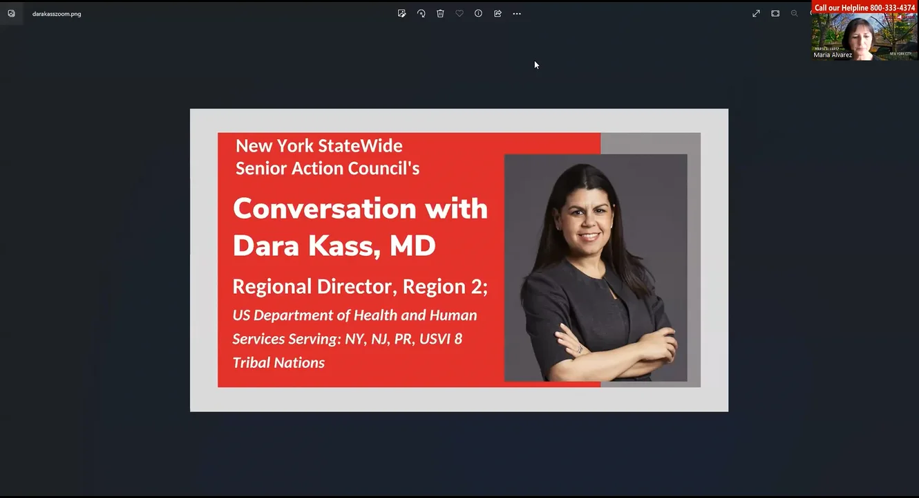 Conversation with HHS Regional Director Dr. Dara Kass