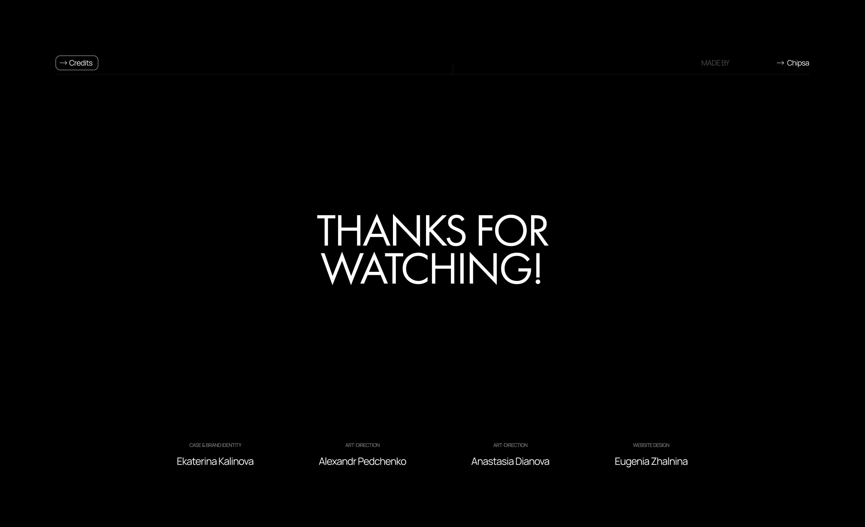 credits credits on Vimeo