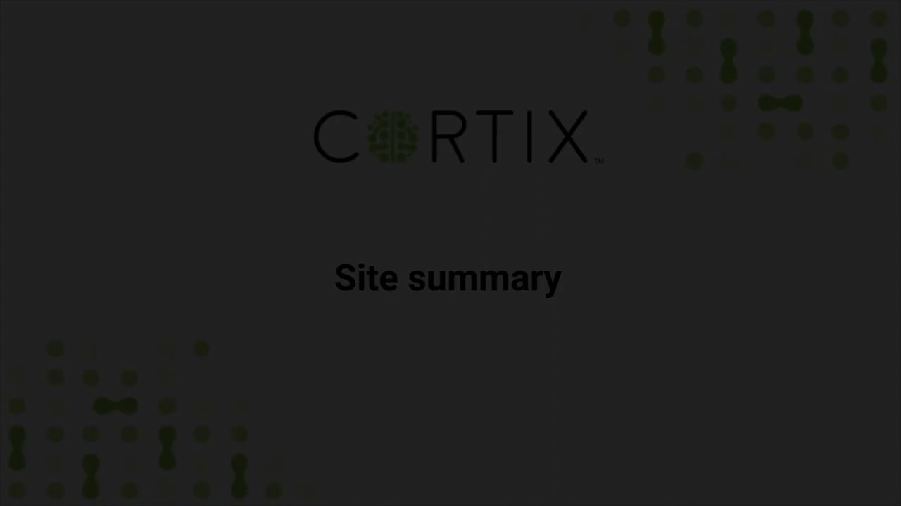 CORTIX Mobile App Site Summary Feature on Vimeo