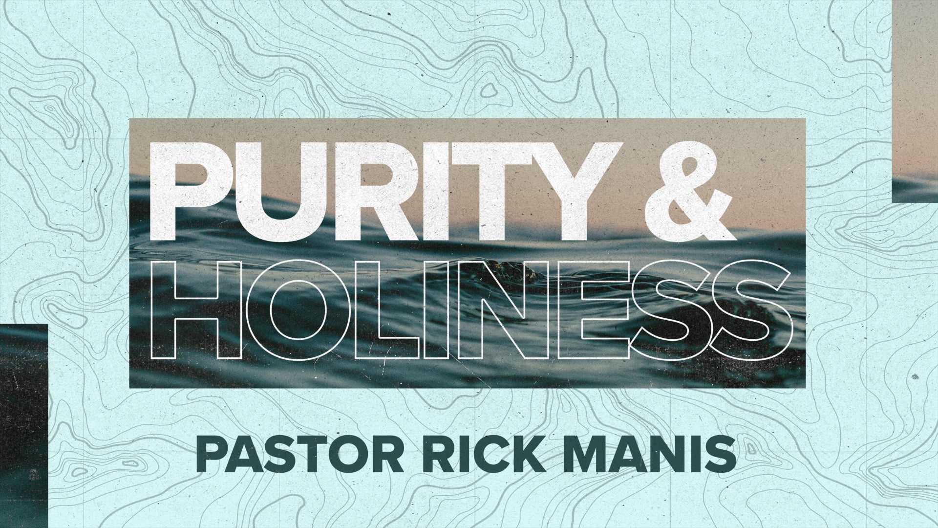 Purity and Holiness - Rick Manis on Vimeo