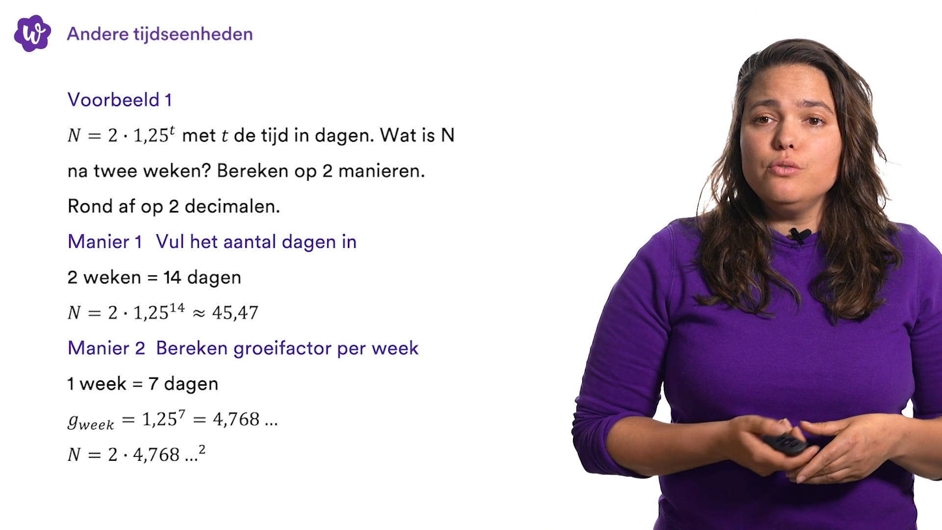 Oefen met Lineaire en exponentiële groei uit Moderne wiskunde – 4/5 ...