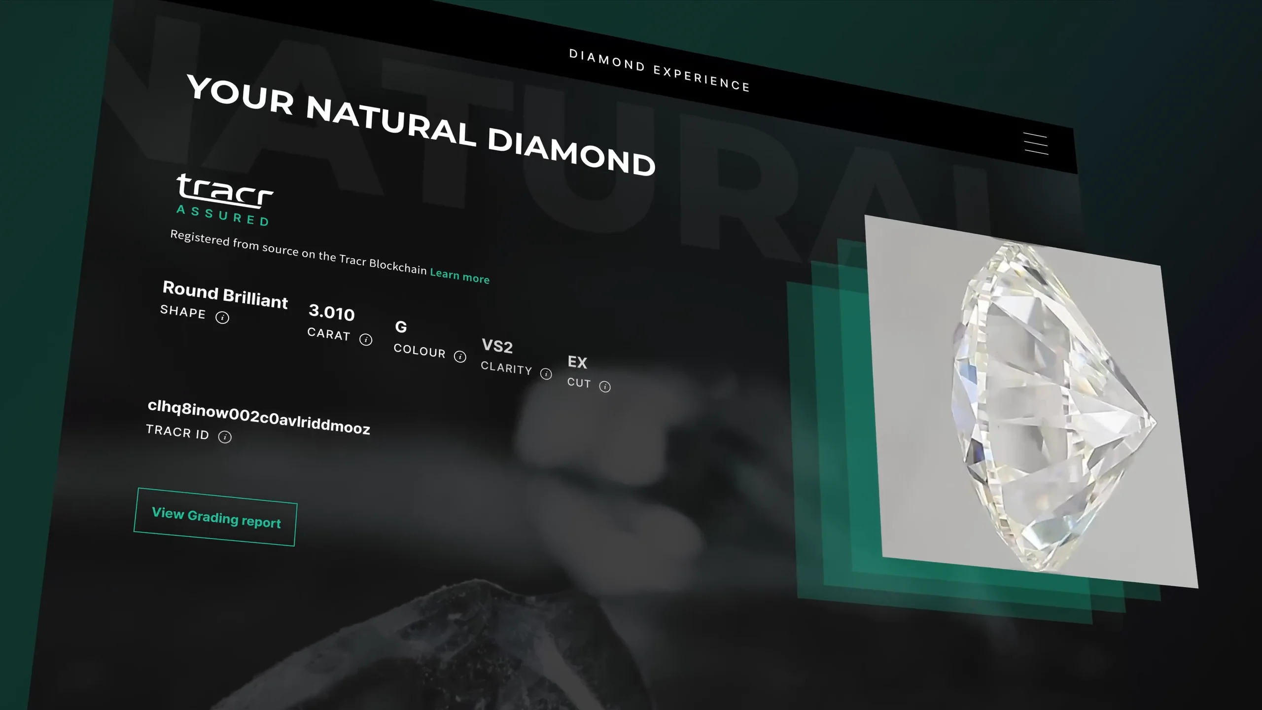 Tracr Diamond Experience on Vimeo