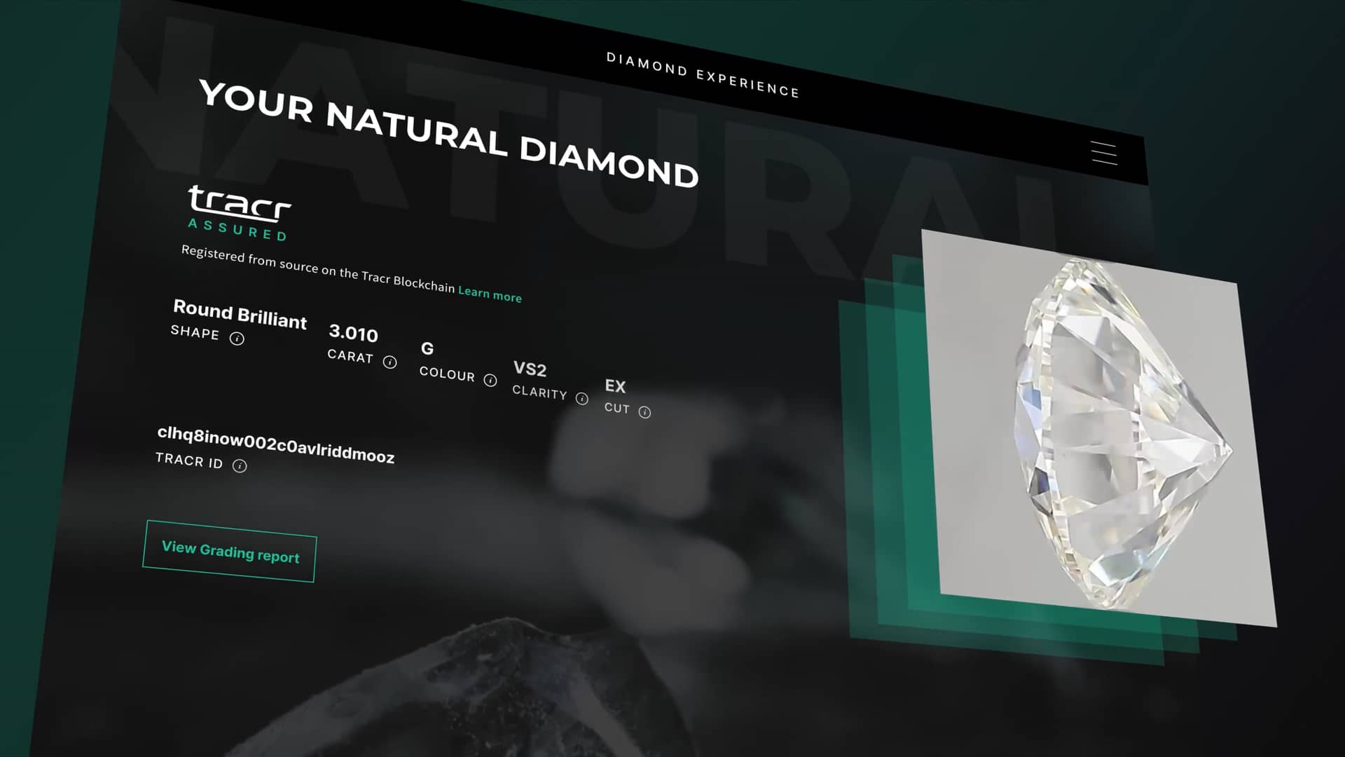 Tracr Diamond Experience on Vimeo