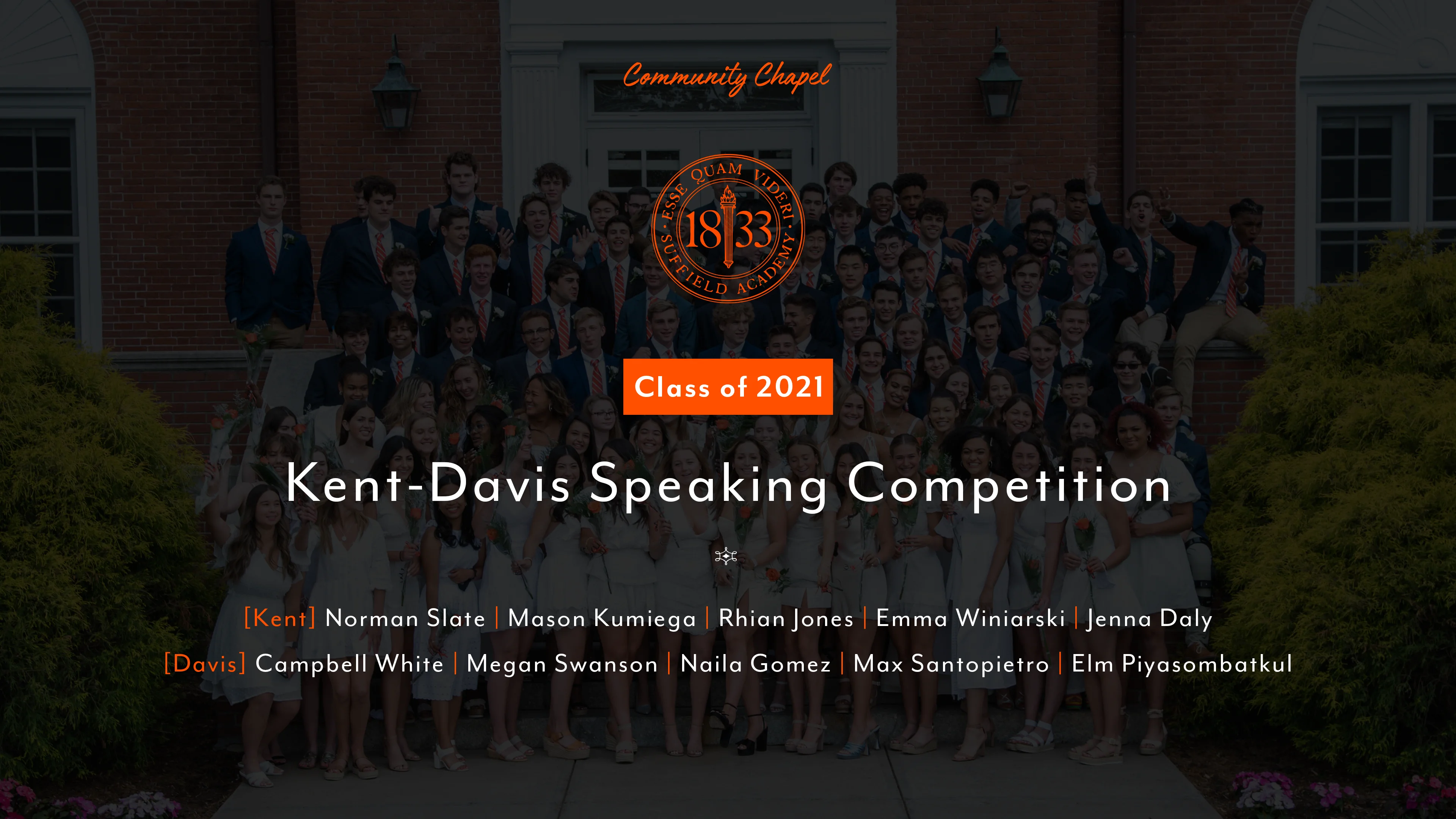 Kent-Davis - Class of 2021 Kent-Davis on Vimeo