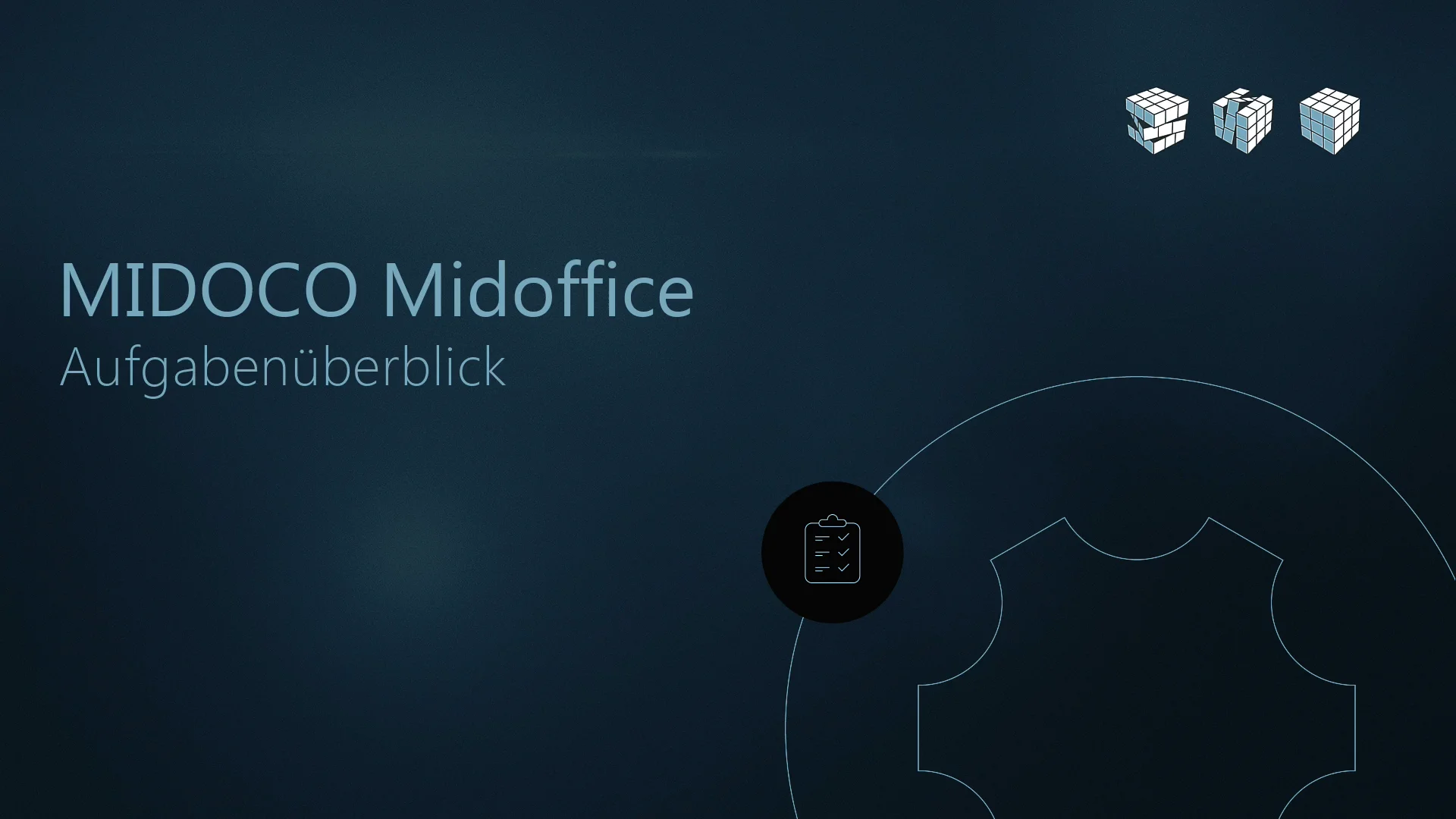 MIDOCO Midoffice Tutorial Aufgabenmanagement Überblick on Vimeo