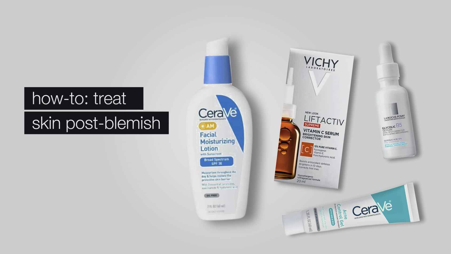 how yo treat skin post blemish on Vimeo