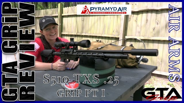 AIR ARMS S510 TXS .25 - PYRAMYD AIR - Gateway to Airguns GRiP Review ...