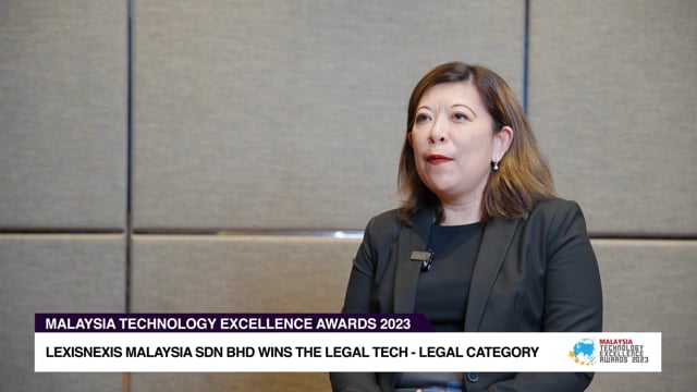 Malaysia Technology Excellence Awards 2023 Winner: LexisNexis Malaysia Sdn Bhd