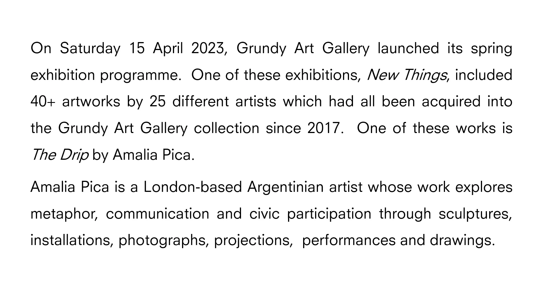 Grundy with credits - The Drip on Vimeo